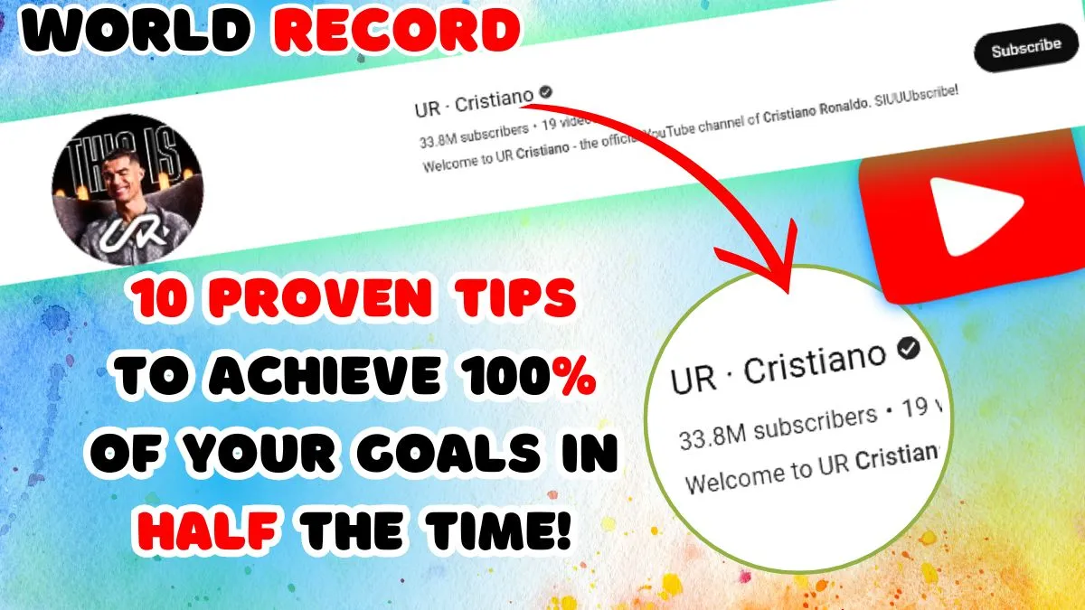 UR · Cristiano Secrets: 8 Proven Tips To Achieve 100% Of Your Goals