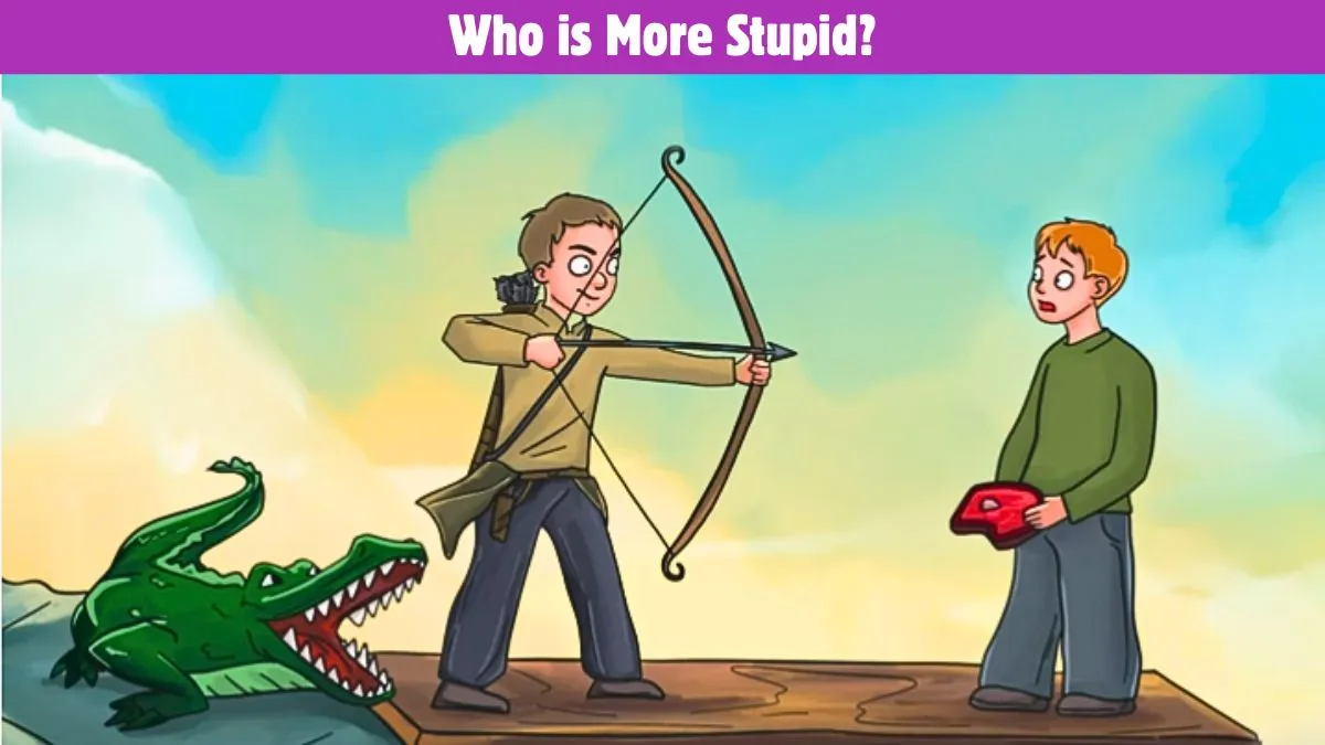 Only 1% Can Spot Who Is More Stupid In This Image, Figure It Out In 8 ...